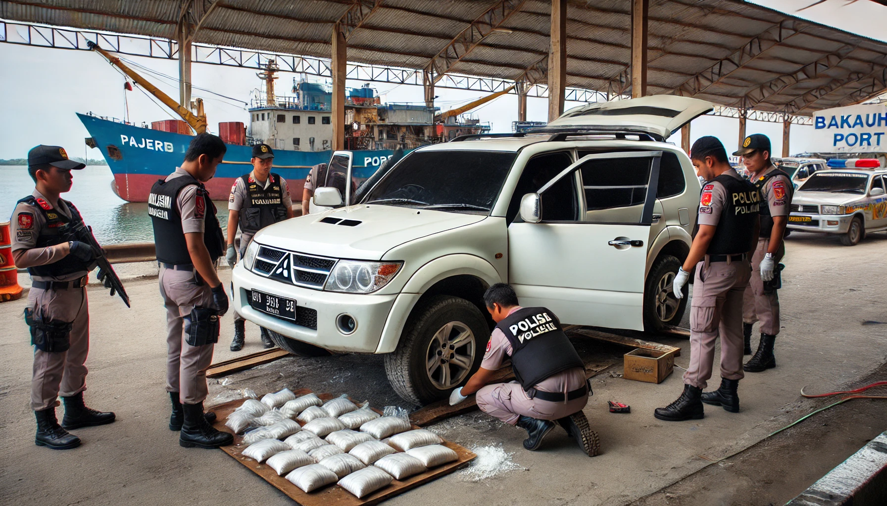 Polda Lampung Sukses Besar Gagalkan Penyelundupan 24 Kg Sabu di Bakauheni - Mata Fakta News